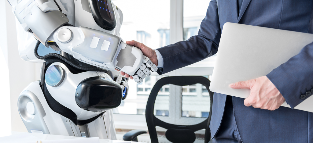 A robot employee - AuraQ